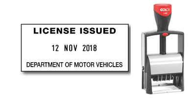 Colop 2460 Self-Inking Date Stamp